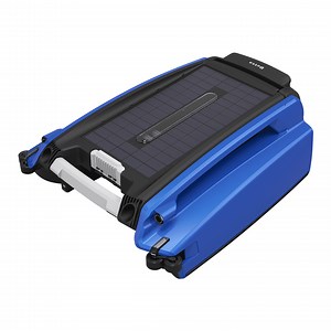 Betta Smart Solar-Powered Automatic Robotic Pool Surface Skimmer with 30-Hour Battery Life and Re-Engineered Twin Salt Chlorine Tolerant Motors (Blue)