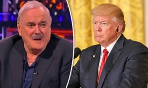 John Cleese goes on rant about how 'mad' Trump is