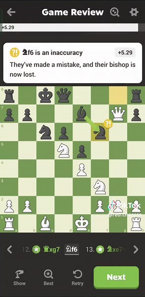 Sicilian Defense: Morphy Gambit 100% Accuracy!! #fyp #chess