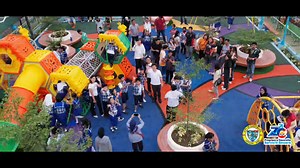 STA. CATALINA CHILDREN’S PARK UNVEILED Citing the importance of having safe spaces where communities can gather together, Mayor John Dalipe leads the simple ceremonies to formally turnover and inaugurate the Sta. Catalina Children’s Park Thursday afternoon, September 14. “Ta continua kita hace maga parque que ta servi como donde ta hace sagrado con el maga memorias de maga jovenes, del familia, y del maga Zamboangueños. Aqui kita puede descanza, mira con el maga niños y niñas juga, y man cuento 