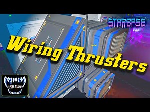 How To Wire Box Thrusters, Hardpoints, Testing The Durability And Data Network (Starbase Tutorial)