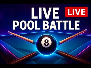 LIVE POOL BATTLE 🎱. #livepool #livegaming #livestreaming