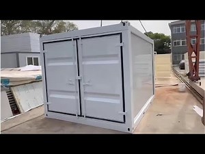 Demountable Flat Pack Storage Container