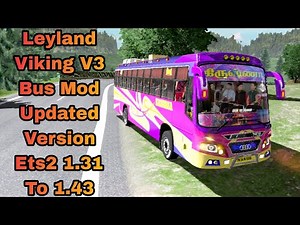 Leyland Viking V3 Bus Mod Updated Version Ets2 1.31 X 1.43 Released | SMJ Gaming