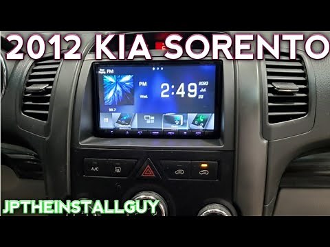 2012 kia sorento radio removal and replacement