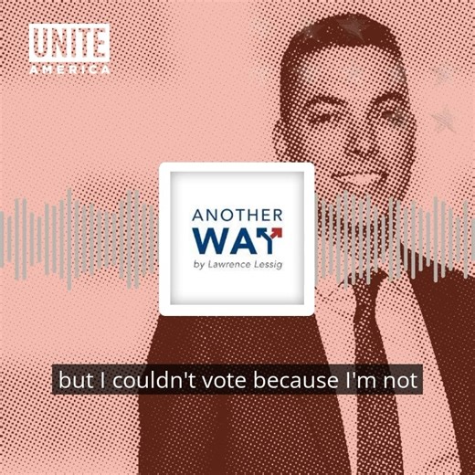 Listen to @NickTroiano speak with @LawrenceLessig on his podcast 'Another Way' to discuss the current political dysfunction and how we can put voters first again in our political system. Explore more in 'The Primary Solution' out Tuesday! Pre-order your copy today: https://bit.ly/3OMHU3H | Unite America