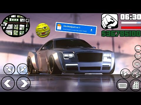 GTA San Andreas Android 4 to 15 Modpack | Graphics + Cars + Skins!
