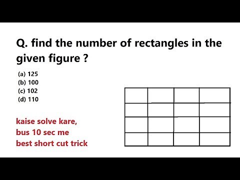 how to count rectangles in a figure