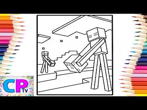 Minecraft Coloring Pages/Elderman from Minecraft/Kovan & Electro-Light - Skyline [NCS Release]