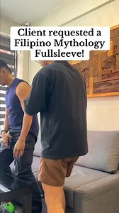 611K views · 12K reactions | Filipino Mythology Fullsleeve Project! ✨ Custom design. His first tattoo! Done in 4 sessions. Sponsored by Glide Tattoo Products Skincandy Tattoo Inks SGoons Tattoo Supply Headhunter Numbing Spray InkCraft Pro EMALLA Offical | Karlvtattoo | Facebook