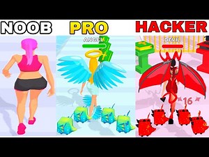 NOOB vs PRO vs HACKER in Destiny Run