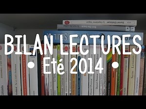 Bilan Lectures • Eté 2014