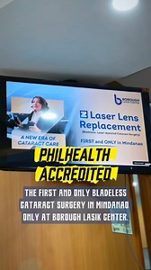 The first Z Laser Lens Replacement in Davao City only at Borough Lasik Center Davao. This surgery is for all ages, painless, accurate, less downtime, affordable, and takes only 15 minutes. They are also PHILHEALTH accredited. | Inside Davao