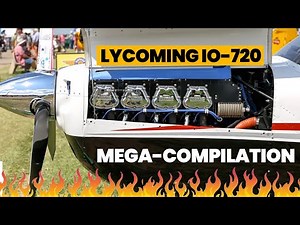 Lycoming’s 8-Cylinder Beast: The IO-720 Compilation