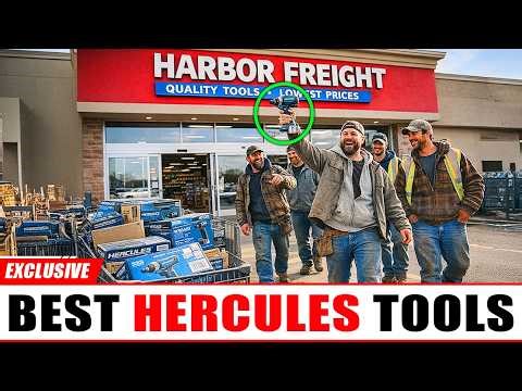 Top 15 Hercules Tools from Harbor Freight — Contractors Buy These First!