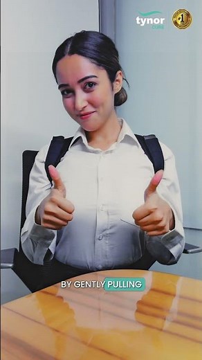 Fix Slouching and Poor Posture - Tynor Posture Corrector Sleek