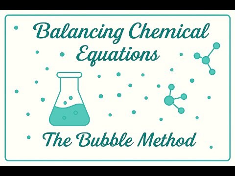 Balancing Chemical Equations Made Easy | The Bubble Method (GCSE Chemistry)