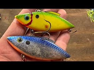 The 3/4 Oz. Rattletrap…3 Situations They Outproduce ANY Other Lure…