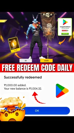Free Redeem Code 800 | Google Play Store Redeem Code | How to Get Free Redeem Codes 2026 #redeemcode