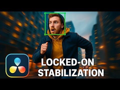 LOCKED-ON STABILIZATION EFFECT | Davinci Resolve Tutorial