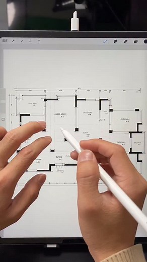 2.4K views · 86 reactions | iPad hand-drawn quick expression color plan effect!#designplan #fblifestyle #designer #ipadhanddrawing #fulldesignprocess #firstpersondesigner #designplan | M M Design | Facebook