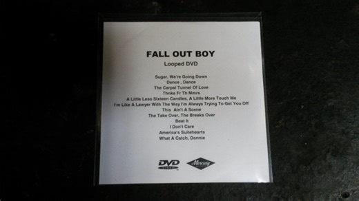 Fall Out Boy - Looped DVD