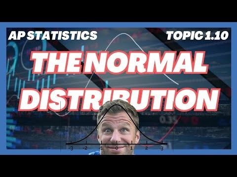 The NORMAL Distribution EXPLAINED [AP Statistics Topic 1.10]