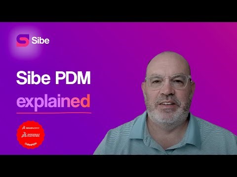 The Modern SOLIDWORKS PDM Alternative | Sibe PDM Product Tour