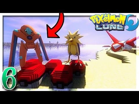 THE NEW LEGENDARIES + 5 LUCKY BLOCKS! | PIXELMON MOON #6 - Modded Minecraft Pokémon