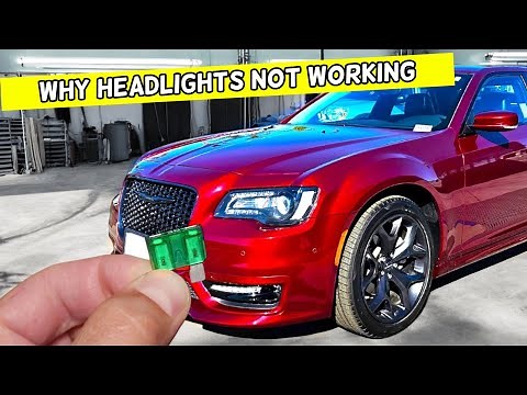 Why CHRYSLER 300 Headlight Not Working, CHRYSLER 300 Headlight Out 2014 2024