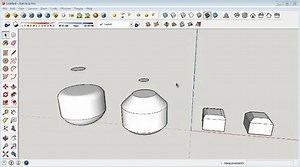 Sketchup Chamfer and Fillet Rounded Edges