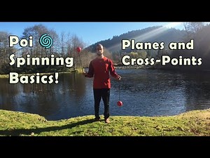 Poi Spinning Basics - Planes, Four Directions, Cross-Points!