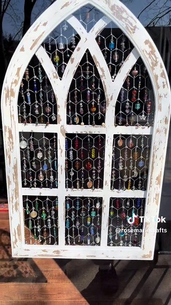 Create a Magical Beaded Window Frame