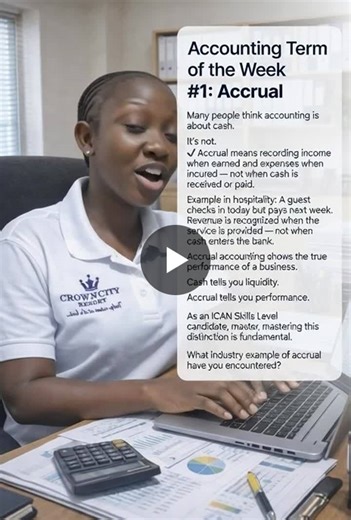 #accountingtermoftheweek #icanjourney #financialreporting #hospitalityaccounting | Opayemi Deborah