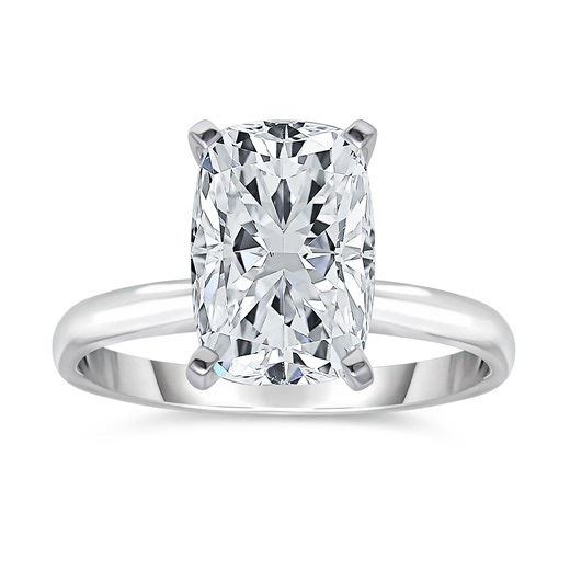 Lab Created Elongated Cushion Cut Diamond Ring in 18K Gold - Samsclub.com