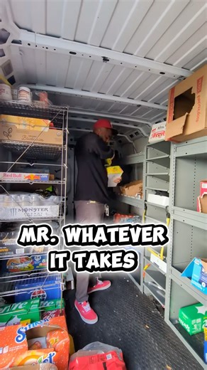 Stocking a vending machine truck the right way. lead from the front. #VendingBusiness