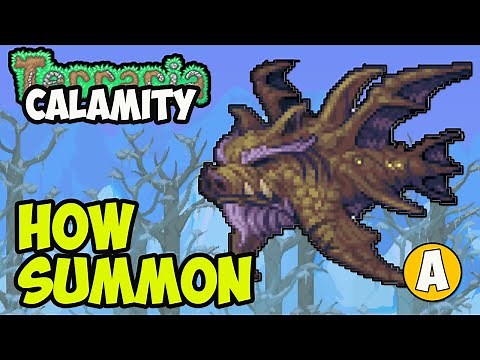 Terraria Calamity Mod How To Summon THE OLD DUKE BOSS (2 WAYS) (2025)