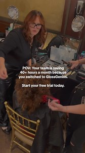 Your front desk isn’t inefficient — your software is. GlossGenius saves salon & spa teams 40 hours per month on admin with easy-to-use tools designed for more growth and less busywork. See why 100,000 businesses have made the switch. | GlossGenius