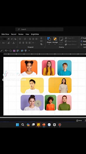 Hướng dẫn tạo intro giới thiệu thành viên trên Powerpoint