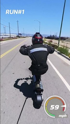 Testing the Insane Top Speed of the RoadRunner RX7 #electricscooter