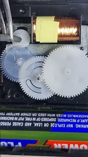 CLOCK GEAR MECHANISM WORKING