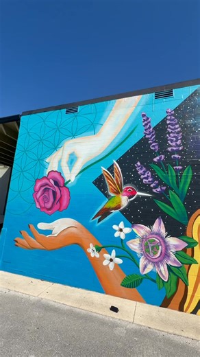 “The Redemption of Eve” by Marissa Espach is a massively gorgeous hand painted mural that stands 15ft x 44ft, welcoming you to step into your power by stepping into The Medicine Bar. Thank you, @marissa.espach.art for your vision and talent. We are in awe of this beauty everyday. Come see it at 115 Myrtle Lane, Daytona Beach | The Medicine Bar