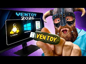 COMPLETE VENTOY USB GUIDE with Windows, Linux and Rescue on ONE USB DRIVE ✅