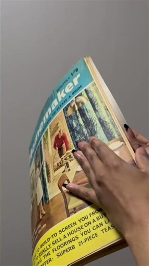 Vintage magazines: Homemaker April 1963 #vintage #oldies #vintagestyle