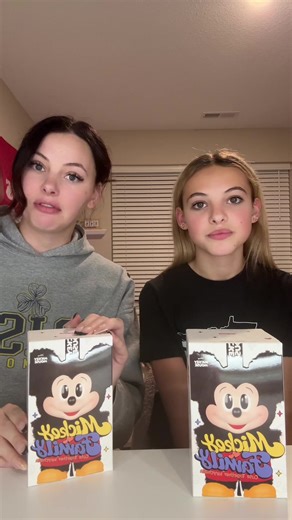 Open a whole case of Mickey Family blind boxes with us ❤️🖤 #mickeyfamily #blindbag #fyp #trendingnow #viral