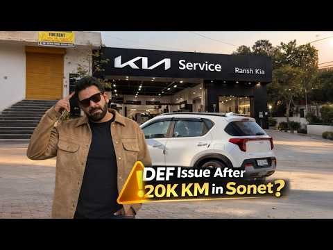DEF Issue After 20,000 KM in Kia Sonet? Real Owner Experience