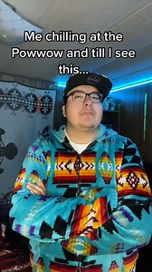 #indigenoustiktoker #ttaic #native #humour #reztokcomedy #powwow #canadian #police Real Deadly this guy. | Native American Lover