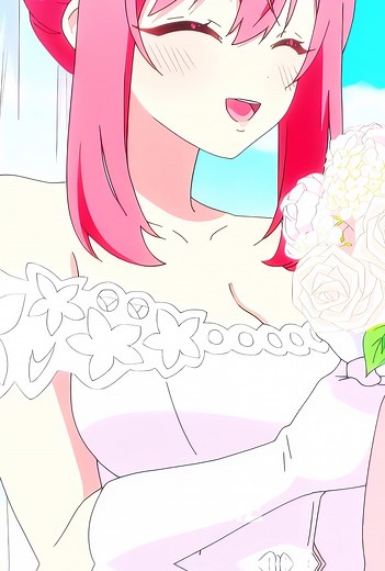 Beautiful Wedding Dress Hakari Anime Edit