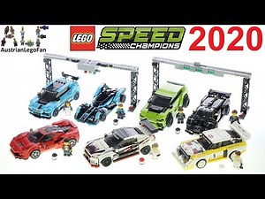 All LEGO Speed Champions Sets 2020 - Lego Speed Build Review