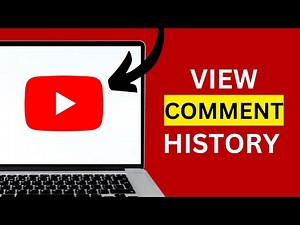 How to View Your YouTube Comment History